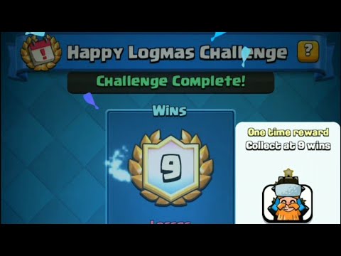 NEW EMOTE ! 9 Wins Happy Logmas Challenge = Lumberjack Rush [Clash ...