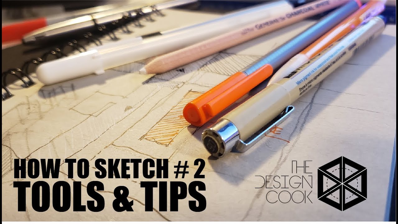 HOW TO SKETCH#2: Tools & Tips - YouTube