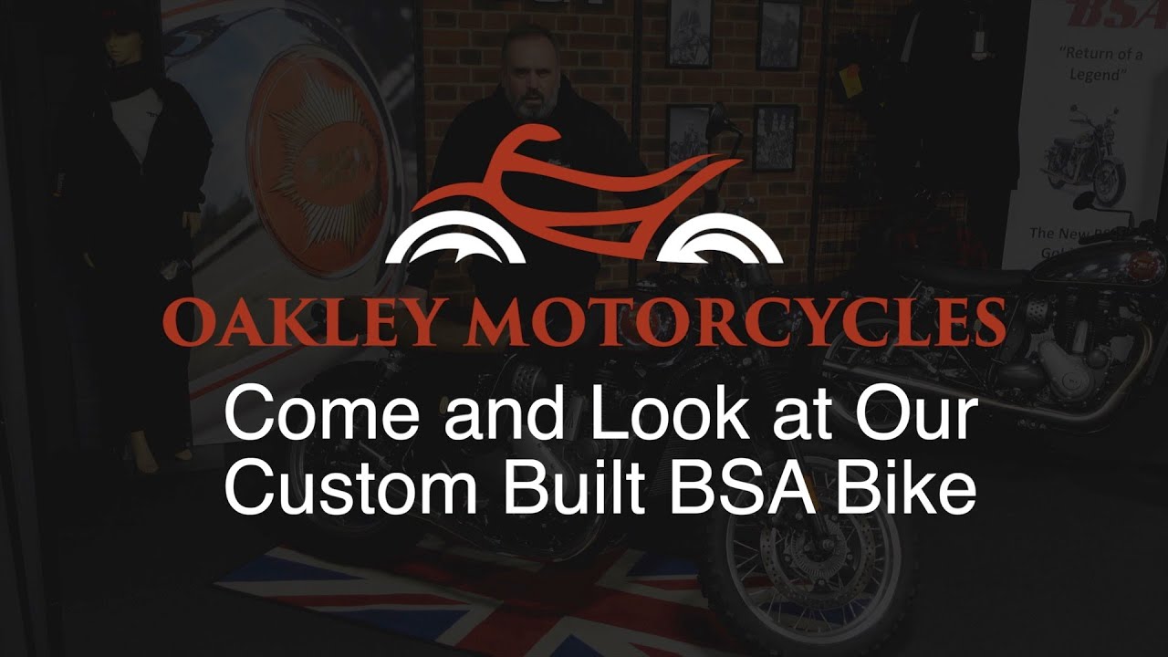 Come and Look at Our Custom Built BSA Bike - YouTube