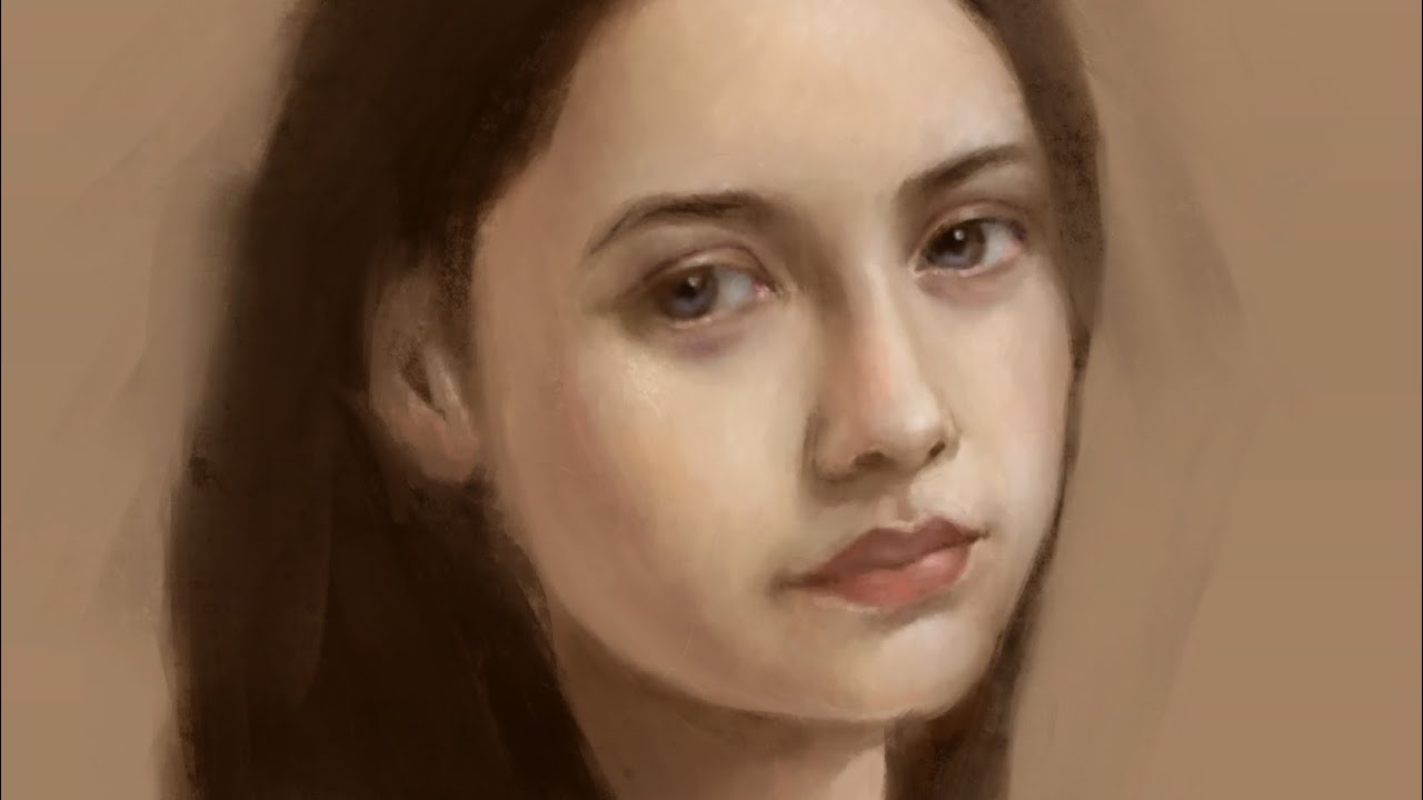 Digital Painting using procreate and ipad pro - YouTube