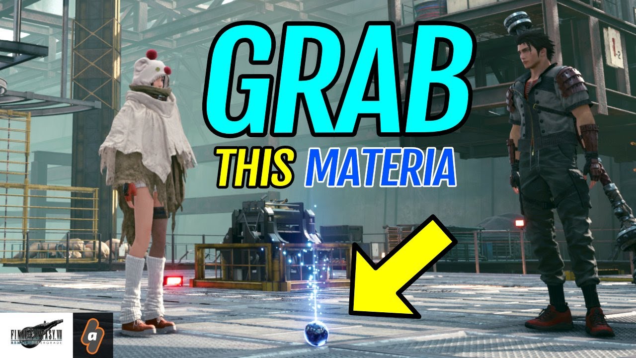 How to Reach the Blue Materia in Storage Depot (Upper Level) | FF7 ...