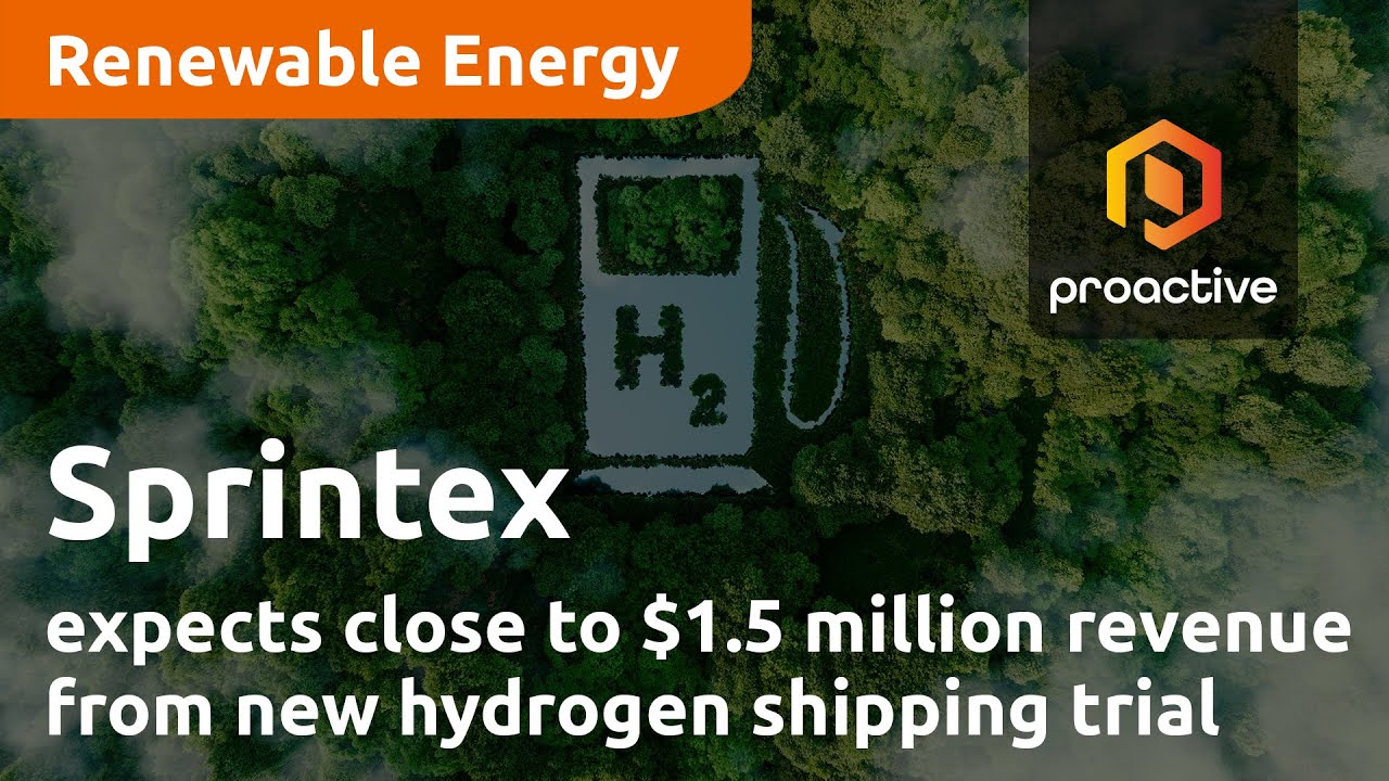 Sprintex expects close to $1.5 million revenue from new hydrogen ...