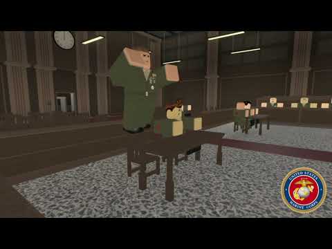 Marine Corps Court Hearing, Quantico, Virginia ROBLOX - YouTube
