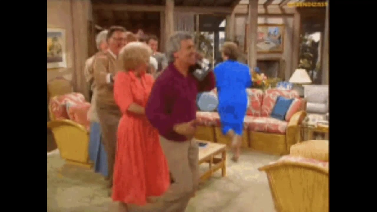 The Golden Girls Conga! - YouTube