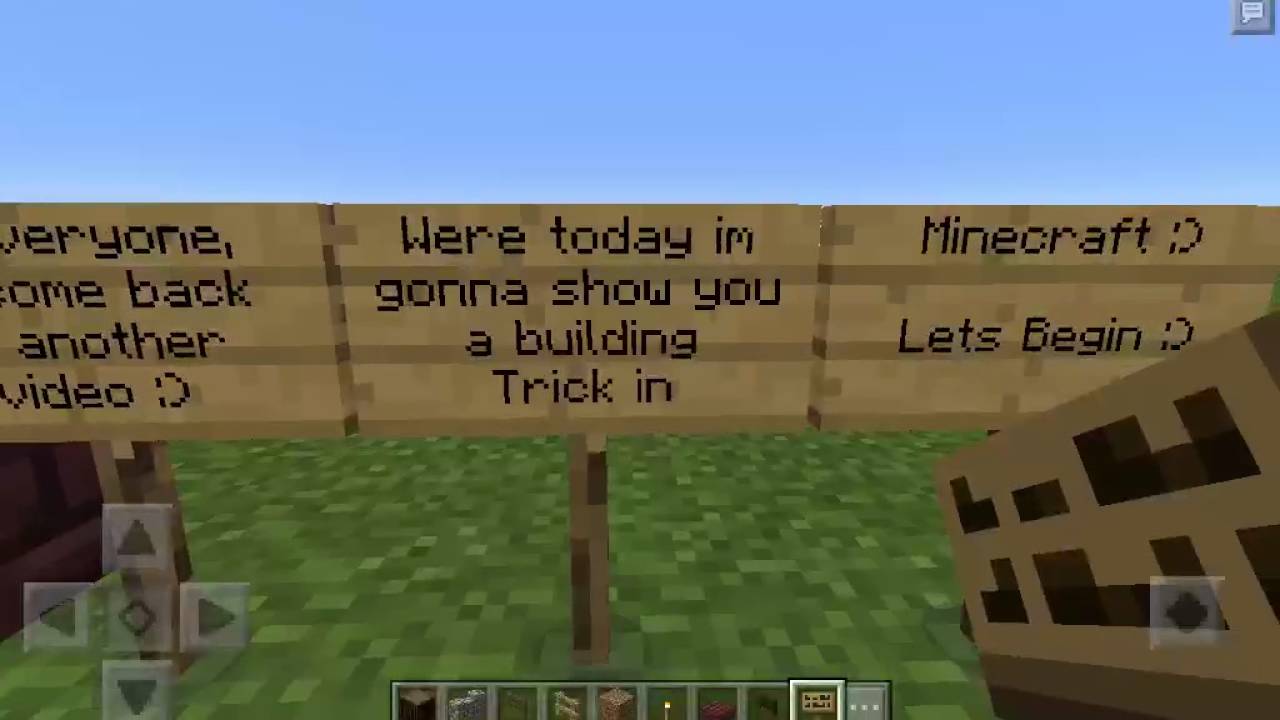 Wind Vane Minecraft Building Trick #1 | Minecraft PE 0.15.x - YouTube