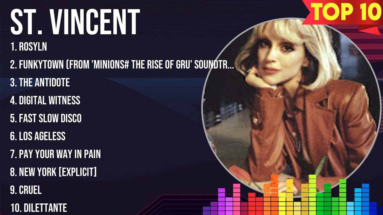 Top Hits St. Vincent 2024 ~ Best St. Vincent playlist 2024 - YouTube