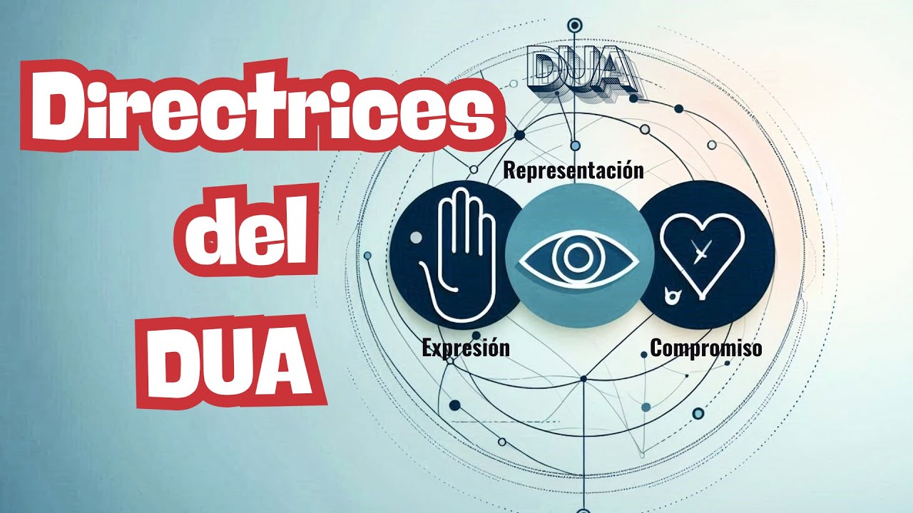 Directrices del DUA: ¿Cómo incluir a todos en el DUA? - YouTube