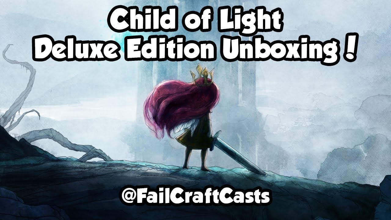 Child of Light - Deluxe Edition Unboxing! (Collector's Edition) - YouTube