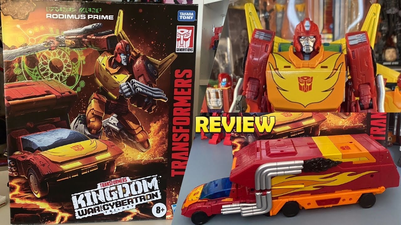 Transformers War for Cybertron: Kingdom Commander WFC-K29 Rodimus Prime ...