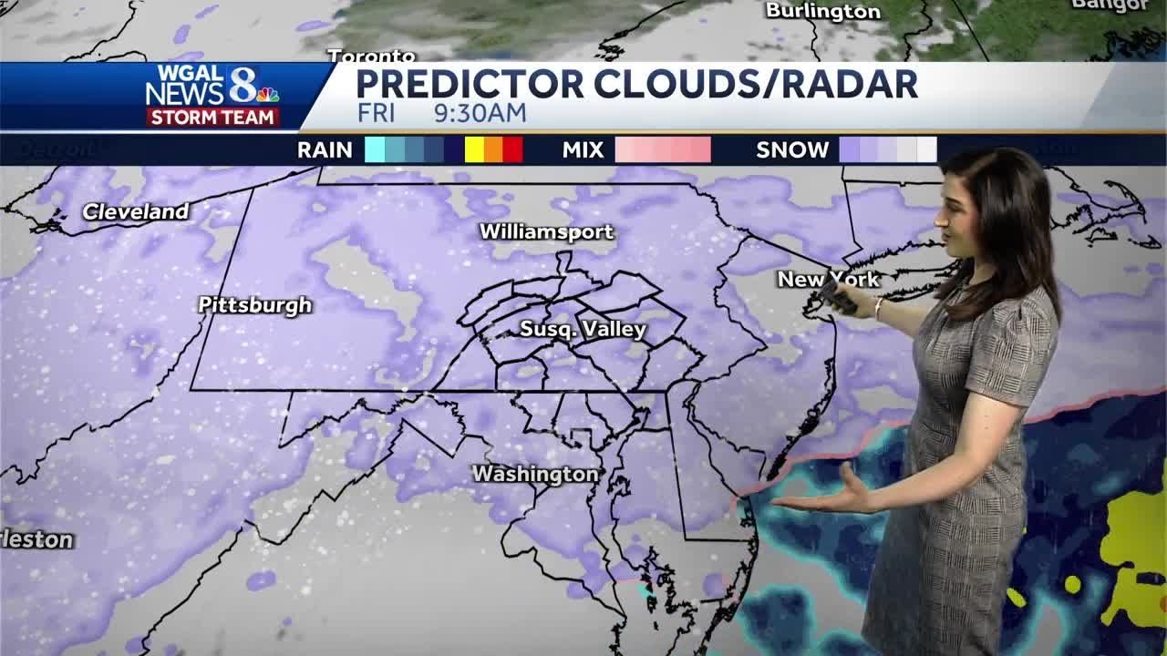 Light snow today, frigid wind chills Saturday in south-central ...