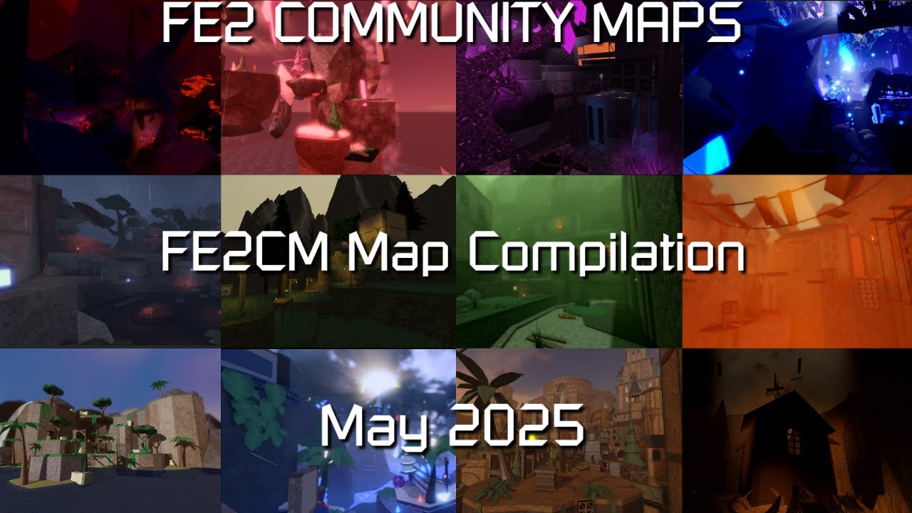 FE2 Community Maps - Map Compilation #5 (May 2025) - YouTube