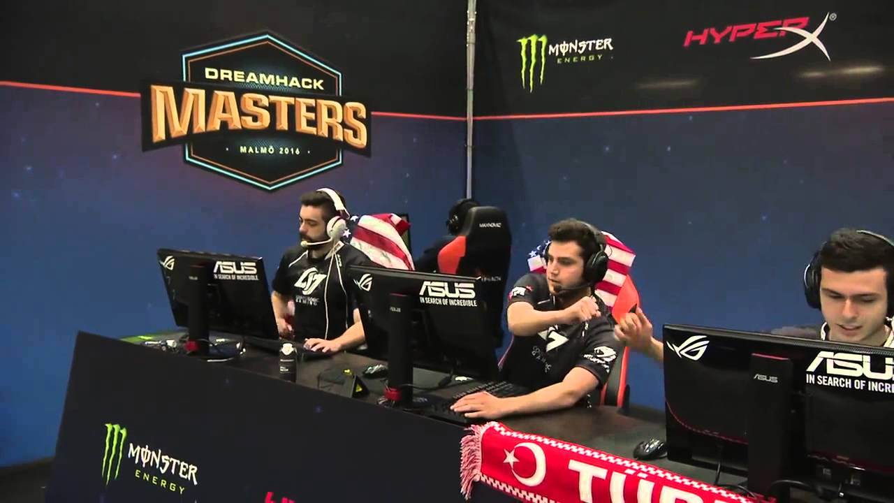 CSGO JDM insane quad kill AWP @ DreamHack Masters Malmö 2016 - YouTube