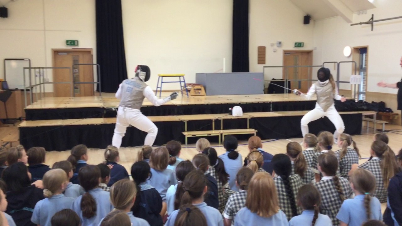 Fencing Demo - YouTube