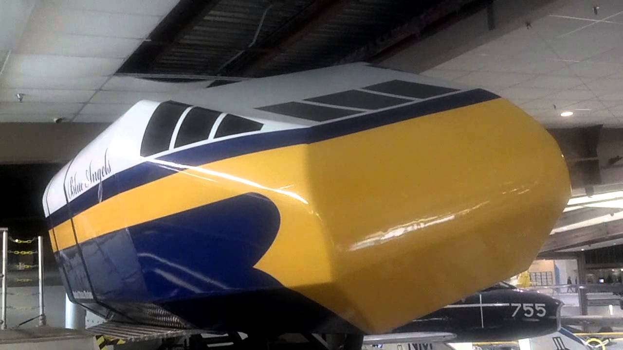 Motion-Based Simulator at the National Naval Aviation Museum - YouTube