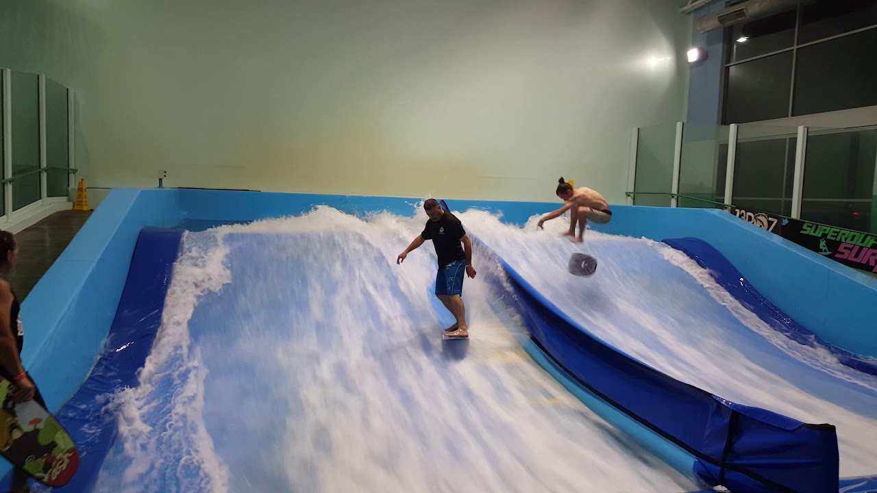 Provo Beach Resort Shopping Center FlowRider Surf Machine Pros Doing ...