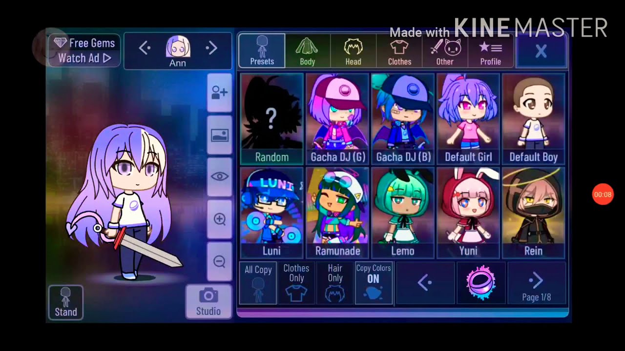 Gacha club tutorial - YouTube