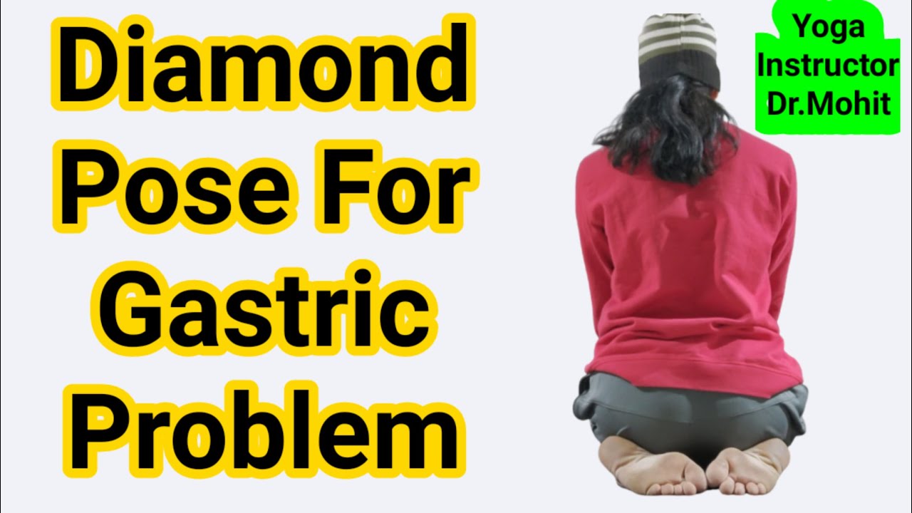 Diamond Pose For Gastric Problem | Vajrasana Benefits | Yoga Guruji ...