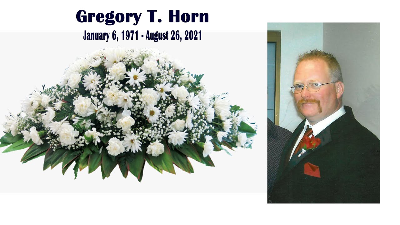 Gregory T Horn, Funeral Service, Willard, WI - YouTube