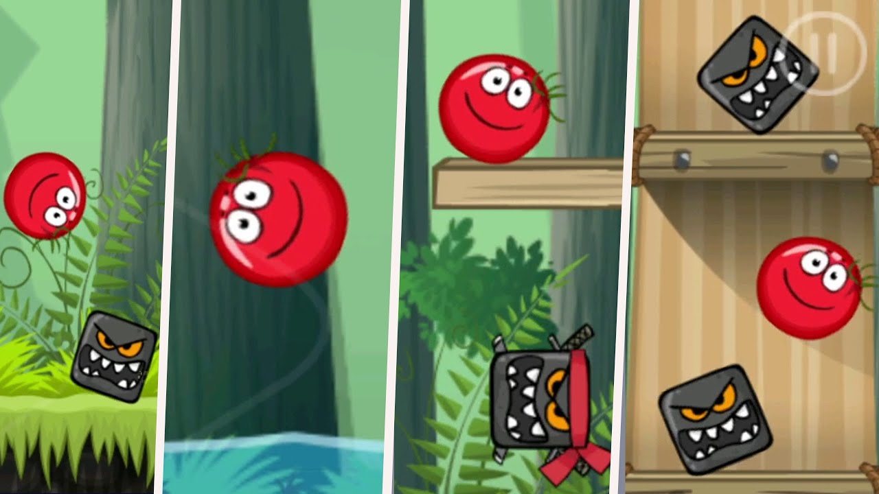 Red Ball 4 - Level 19 -Tomato Ball Deep Forest Level 19 Walkthrough ...