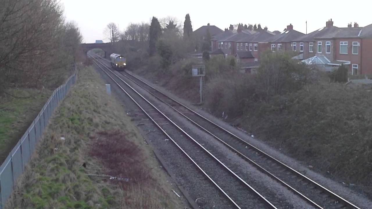 66604 Northenden - Guide Bridge Sidings passes GB 872 on 28.2.13 - YouTube