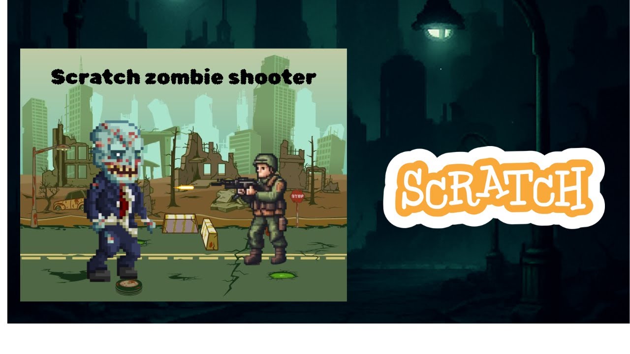 How to make a scratch zombie shooter game! - YouTube