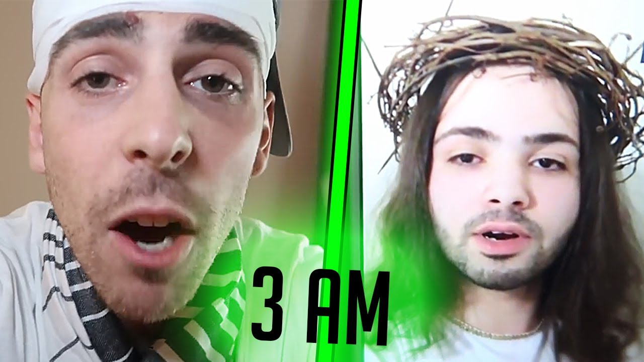 YouTuber ImJayStation Calls Fake "Jesus" At 3 AM - YouTube