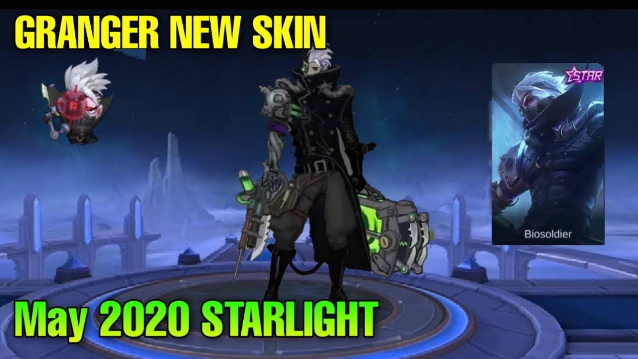 Vprogame Test New Skin Granger Starlight Biosoldier | Mobile Legends ...