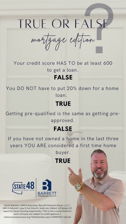 Don’t be fooled by these everyday mortgage myths. The best time to prepare is now! Let’s connect ...