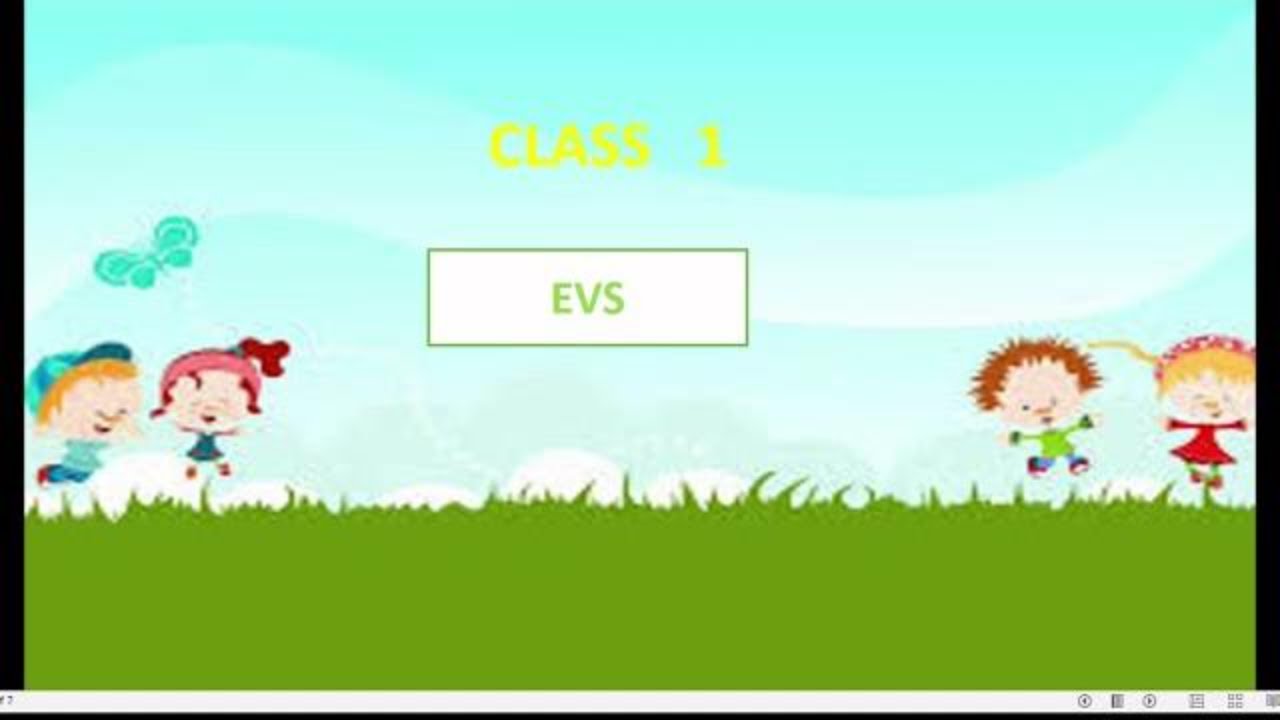 Class 1 EVS - About Myself - ICSE | CBSE | State Board - YouTube