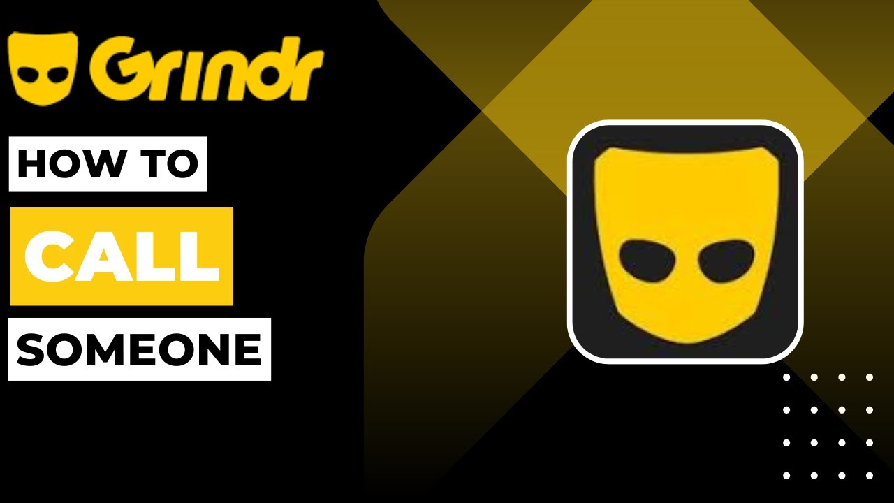 How To Call Someone On Grindr ! - YouTube