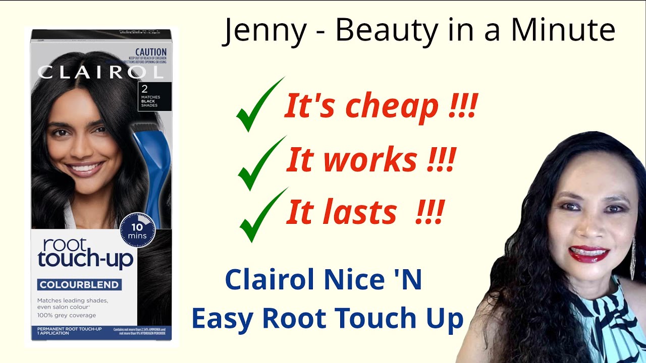 Clairol Nice 'N Easy Root Touch Up - Hair Color - YouTube