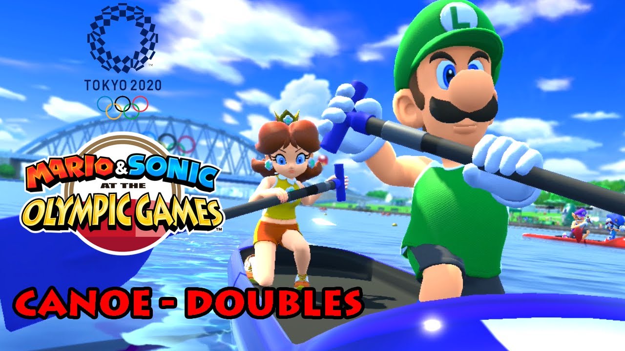 Mario & Sonic at the Tokyo 2020 Olympic Games: Canoe - Doubles (Very ...