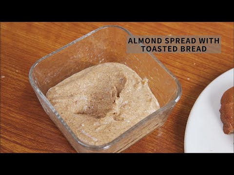 Super Convenient Homemade Almond Spread Tutorial | Using BioloMix T5300 food mixer