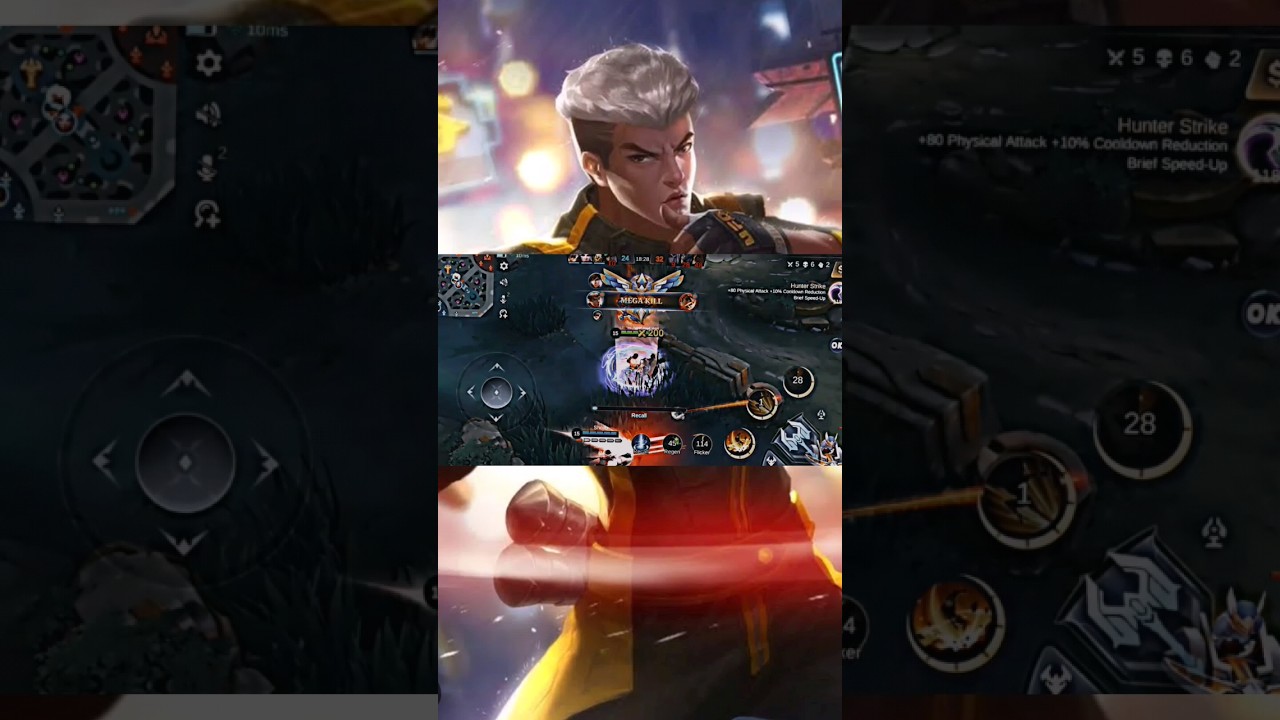 Chou Elite Skin + Epic Recall Chou Best Gameplay For You Guys # ...