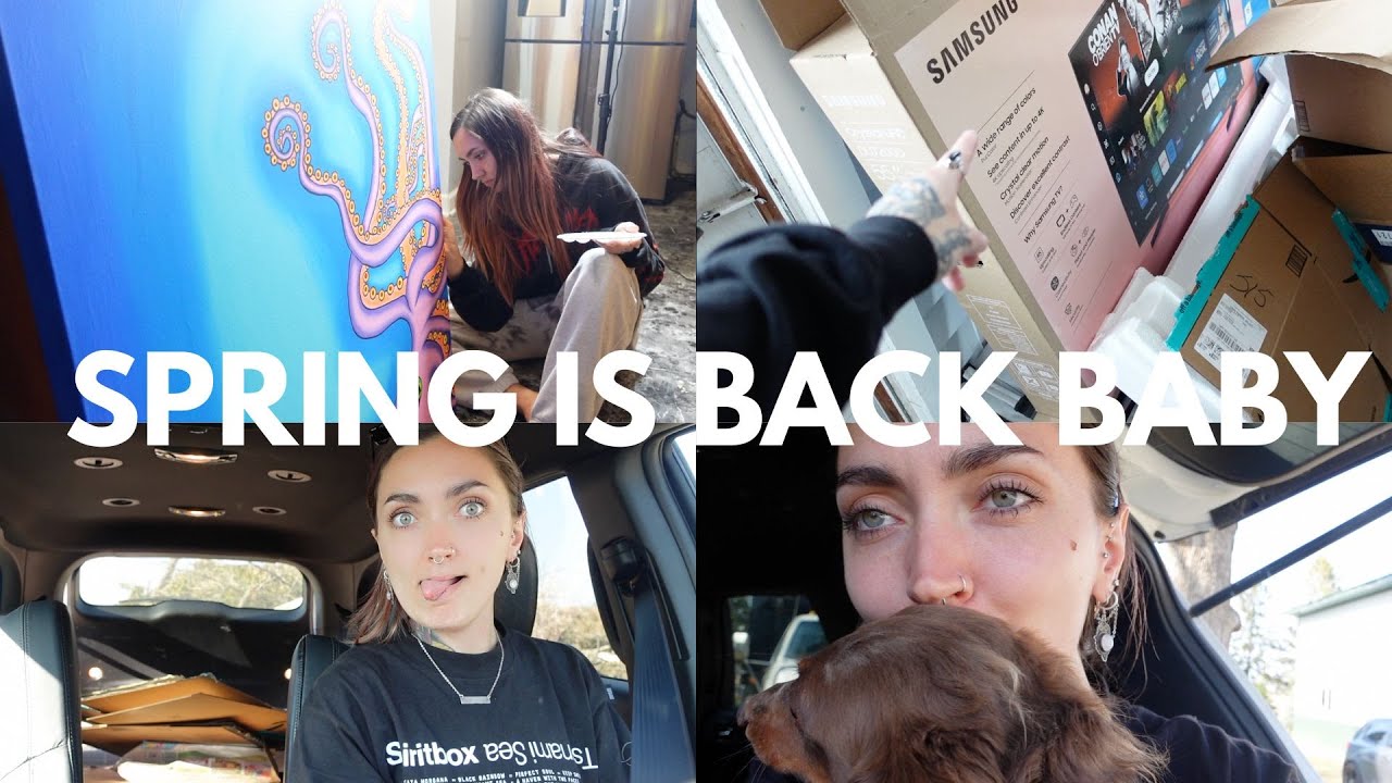 Goodbye Clutter, Hello Spring! Cleaning Motivation PRODUCTIVE VLOG ...
