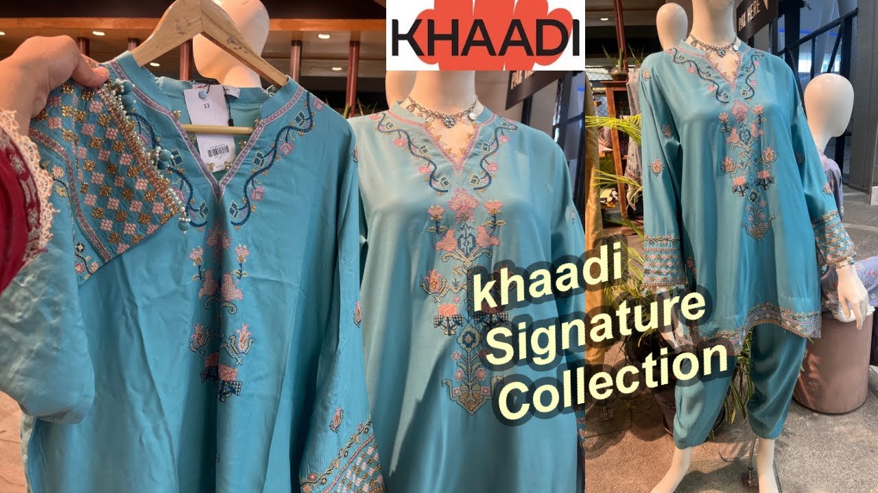 khaadi New Signature collection 2025 ️Khaadi New Winter Collection 2025 ...