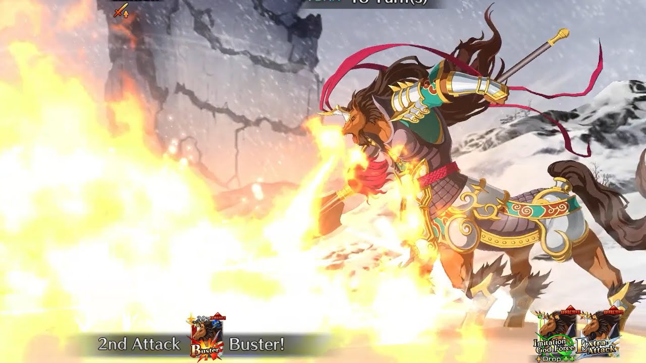 FGO Level 70 Red Hare Solo LB1 Grand Battle Anastasia - YouTube