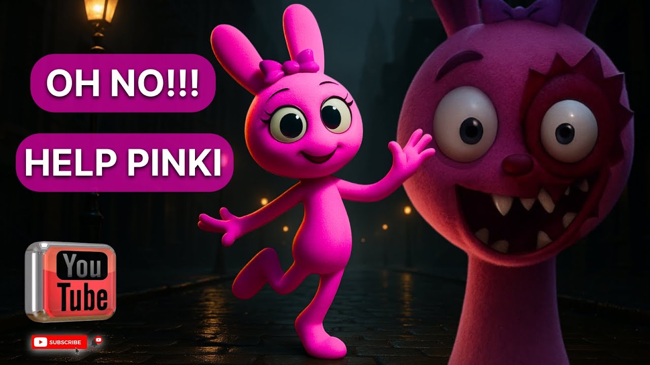 Oh no!! HELP Pinki 😱 | PINK is here! #sprunkidance #sprunki #roblox ...
