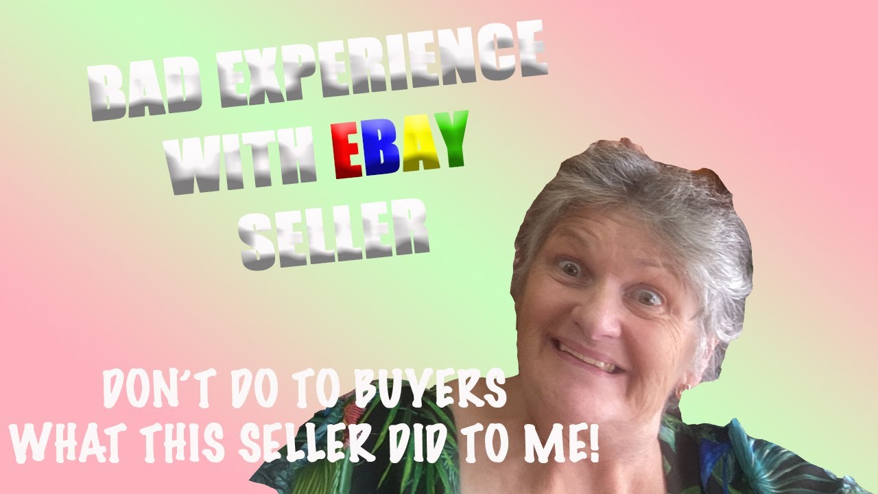 CRANKY GRANNY after bad eBay Seller Experience - YouTube