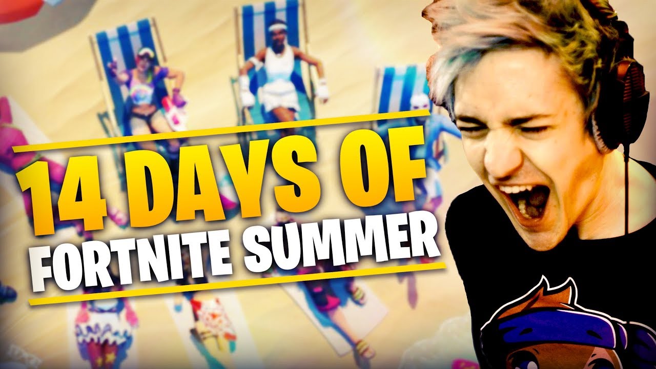 14 Days Of Summer Fortnite! - YouTube