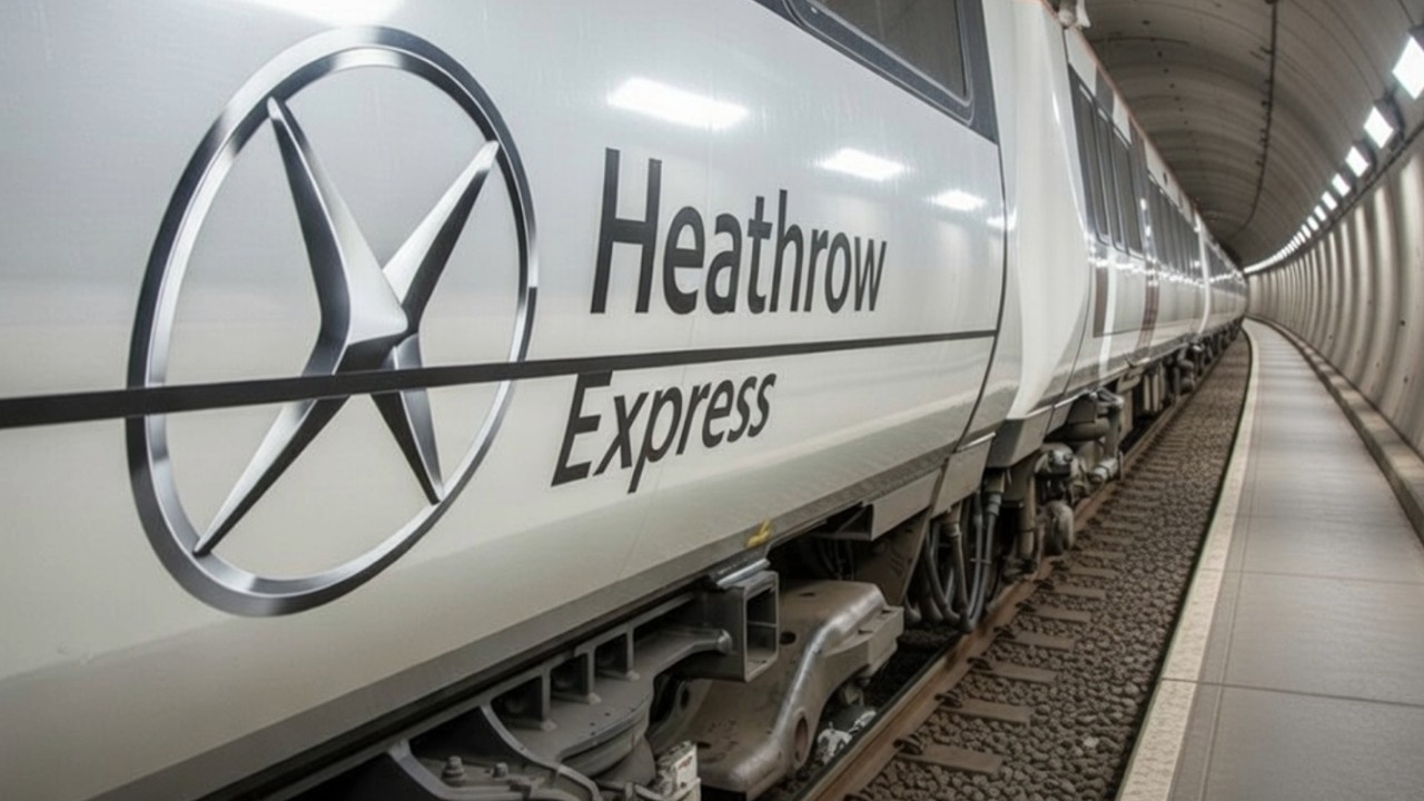 Heathrow Express: Heathrow Terminal 5 - Heathrow Terminals 2 & 3 - YouTube