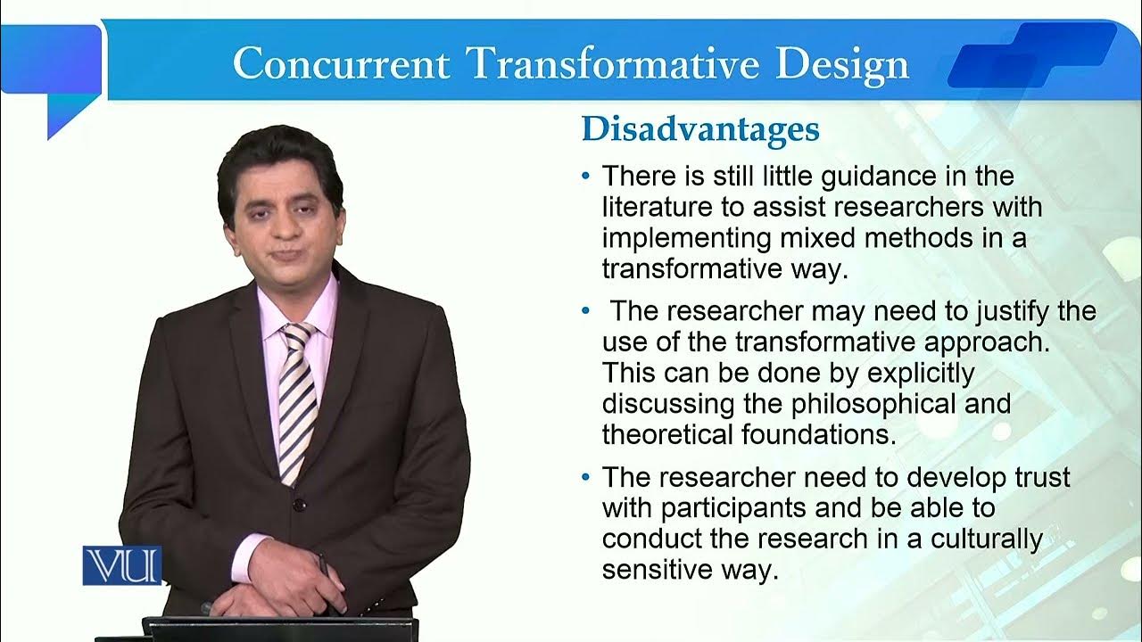 Concurrent Transformative Design | Quantitative Research Methodology ...