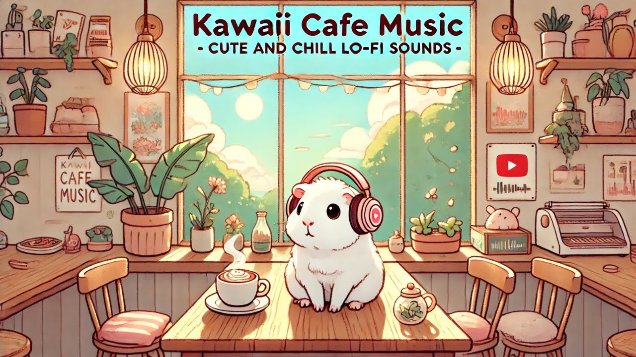 Kawaii Cafe Music: Cute and Chill Lo-fi Sounds - YouTube