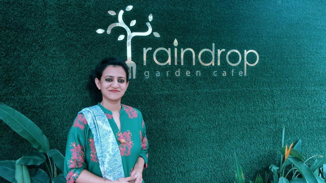 Visit to Raindrop Garden Café & restaurant - YouTube