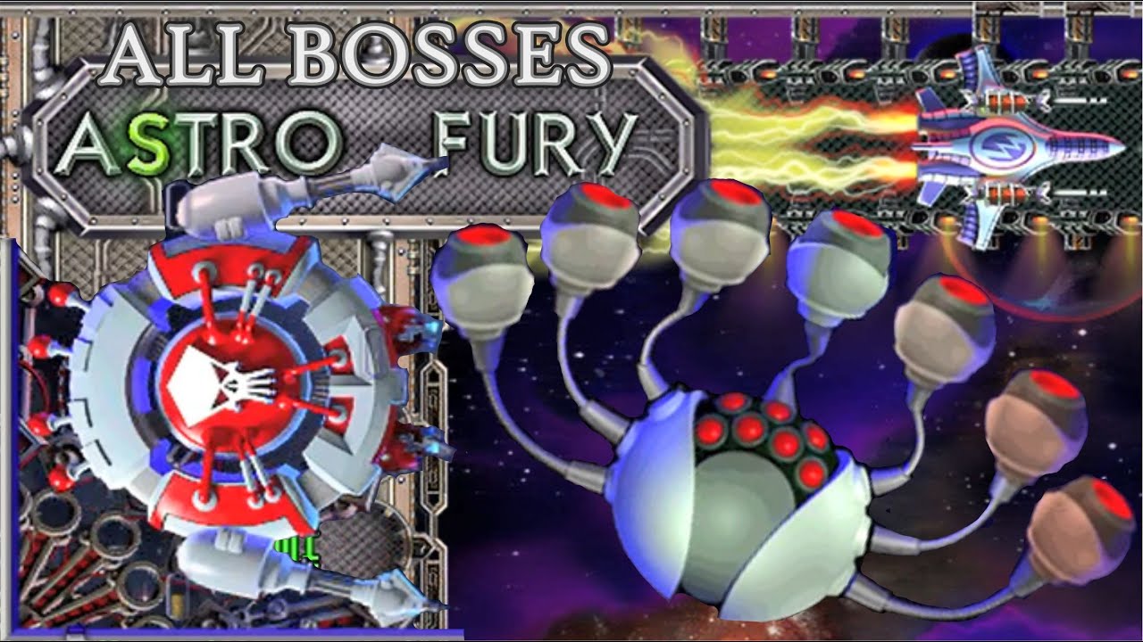 ASTRO FURY -All Bosses - YouTube