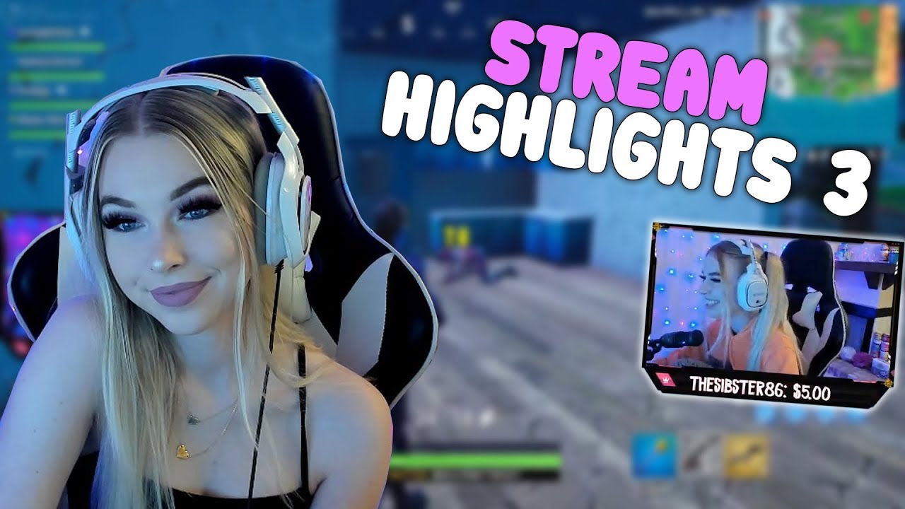 STREAM HIGHLIGHTS #3 with KELLY AND FRIENDS! | FUNNY FORTNITE MOMENTS ...