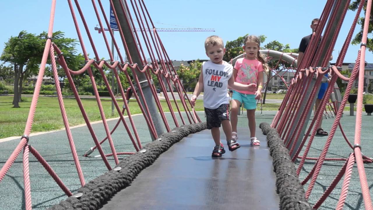 Playground in Oahu - YouTube