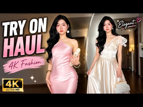 4k all Transparent Lingerie Try -On haul | 4K Micro Bikini Try-On haul 4K 