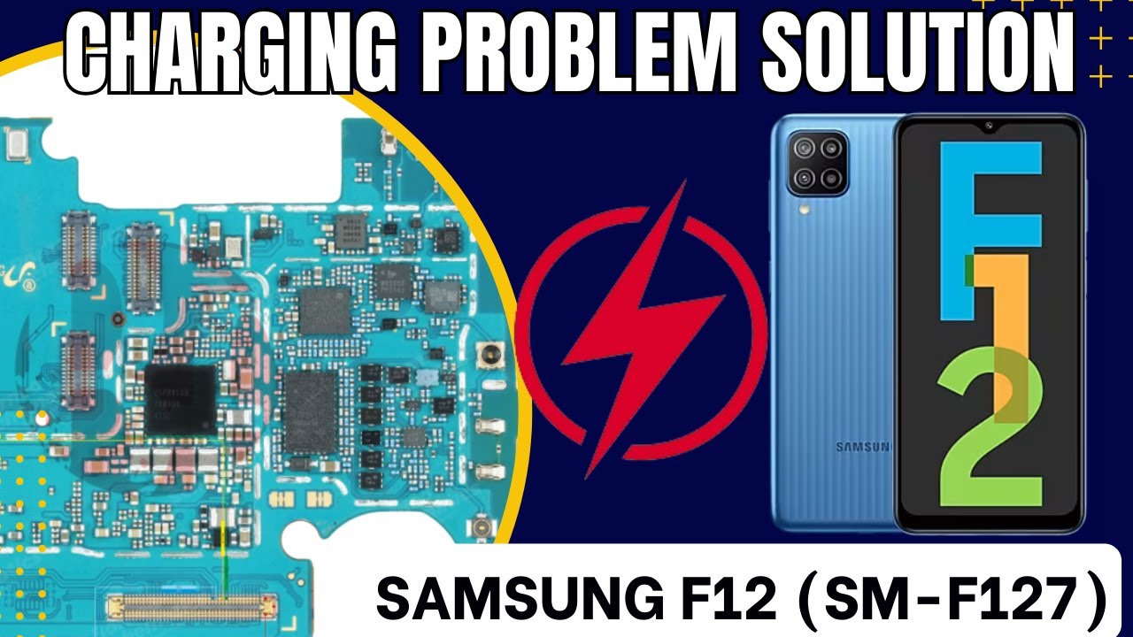 Samsung F12 (SM-F127) charging not working problem solution with ...