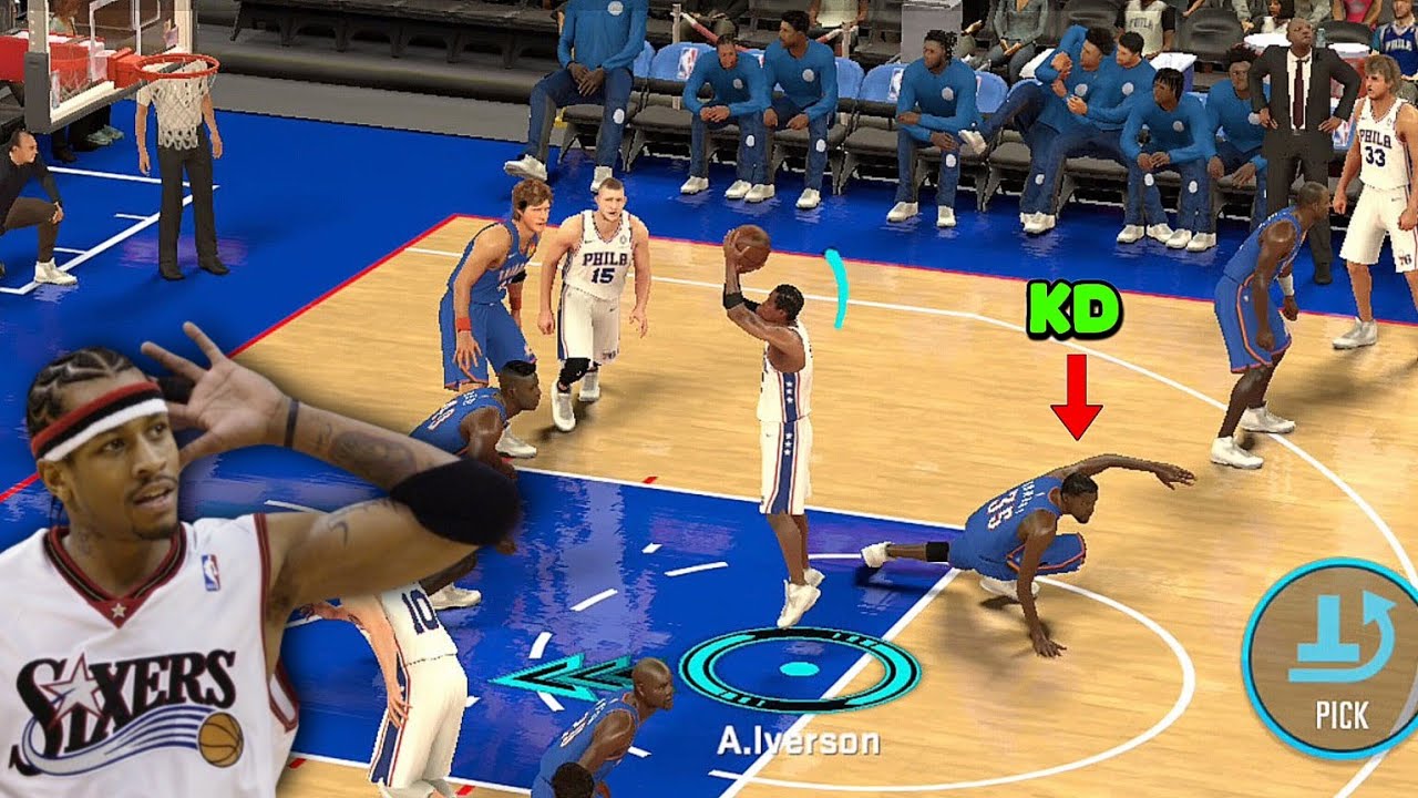9 Minutes Of Allen Iverson Humiliating Everyone Ankle Breakers And ...